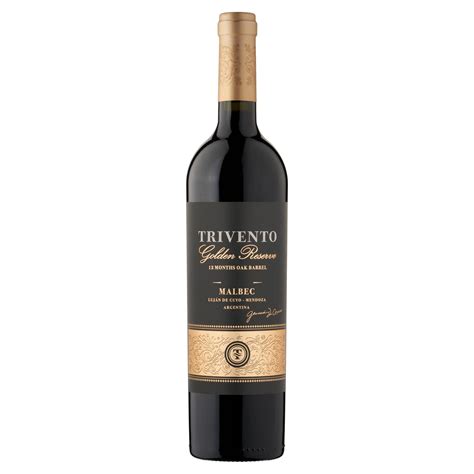 Trivento Golden Reserve Malbec 75cl | Red Wine | Iceland Foods