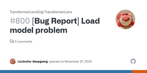 [bug Report] Load Model Problem · Issue 800 · Transformerlensorg Transformerlens · Github
