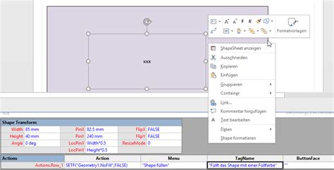 Ein Bug Im Shapesheet Visio Training