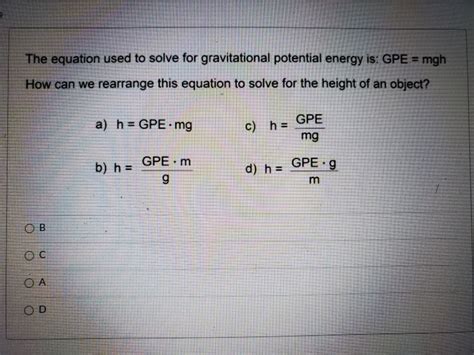 Answered The Equation Used To Solve For… Bartleby
