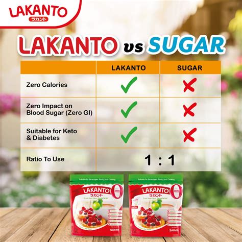 Lakanto Monk Fruit Sweetener Classic - Ketogrocer Malaysia