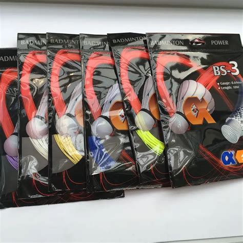 60 Pieces Bs3 Badminton Strings Power Strings For Badminton Racket