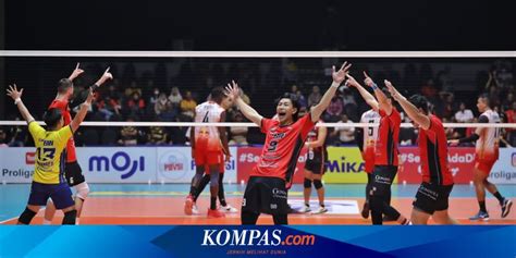 Final Four Proliga 2023 Kemenangan Jakarta STIN BIN Dipayungi