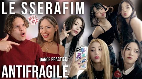 Perfect Choreography Waleska Efra React To LE SSERAFIM ANTIFRAGILE