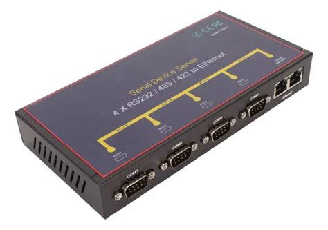 Conversor Serial Para Ethernet Rs232 Rs485 Servidor Rs422 Frete grátis