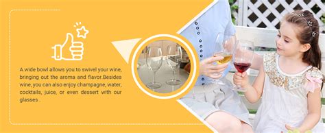 Michley Unbreakable Wine Glasses 100 Tritan Plastic