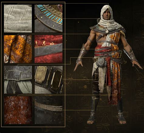 Bayek Atuendo Assassins Creed Outfit Assassins Creed Origins Assassin