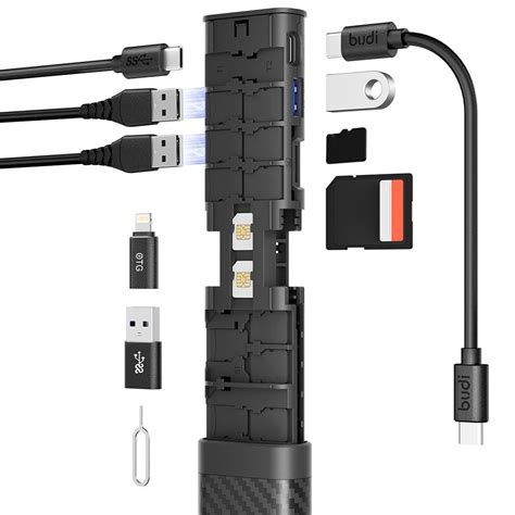 KITPIPI 10 In 1 USB C Type C Hub Ethernet Multiport Adapter O7X2 Walmart Com