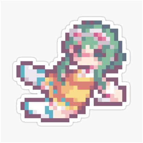 Tiny Pixel Gumi Sticker For Sale By Abitofkake Redbubble