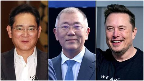단독 이재용·정의선·머스크글로벌 수장 3인 파리서 만난다