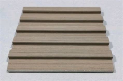 7mm Beige Charcoal Louvre Panel For Residential 9 5X6 5feet LXW At