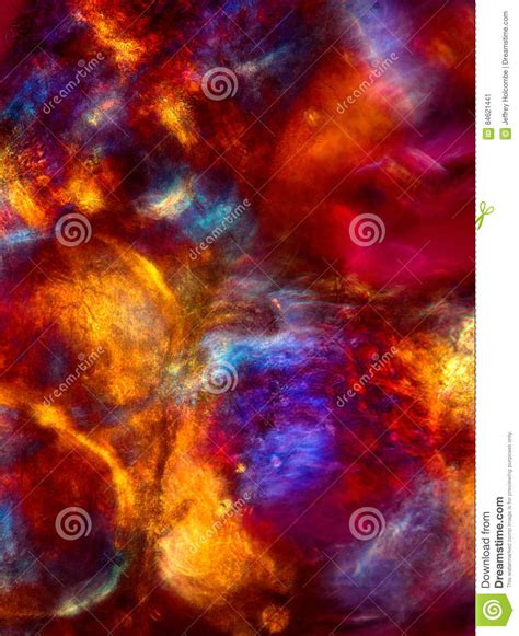 Abstract Micrograph Of Marine Algae From Connecticut Stock Image