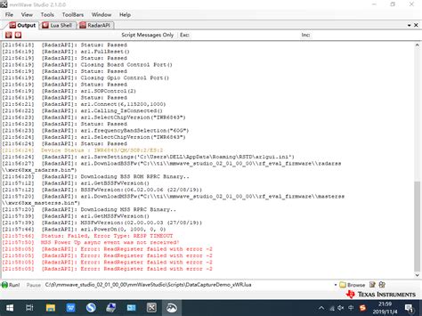 IWR ISK ODS Question About Connection To DCA Sensors Forum Sensors TI E E Support