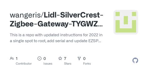 Github Wangeris Lidl Silvercrest Zigbee Gateway Tygwz 01 Latest Root