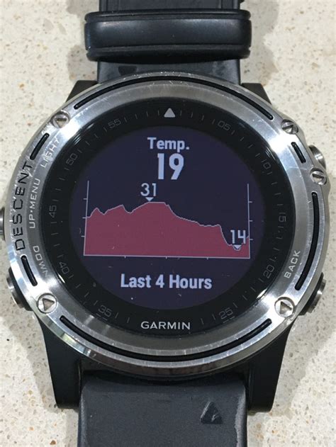 Temperature Dive Mode Versus Widget Descent Mk1 Series Outdoor Recreation Archive Garmin