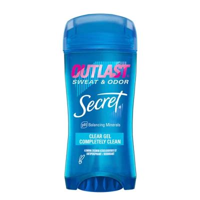 Secret Outlast Xtend Completely Clean Clear Gel Antiperspirant