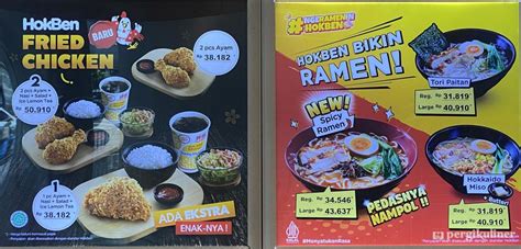 Selalu Diperbarui Menu HokBen Hoka Hoka Bento Wonokromo Surabaya