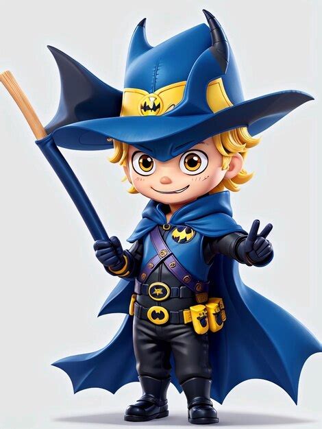 Premium Ai Image 3d Cute Batman