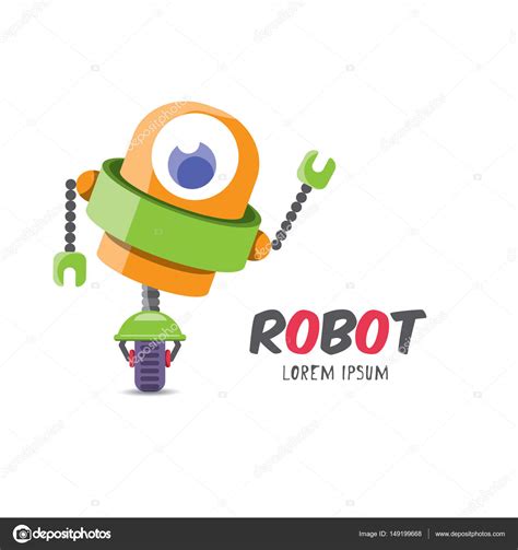 Vector Cartoon Cute Flat Robot Icon Stock Vector By ©zm1ter 149199668