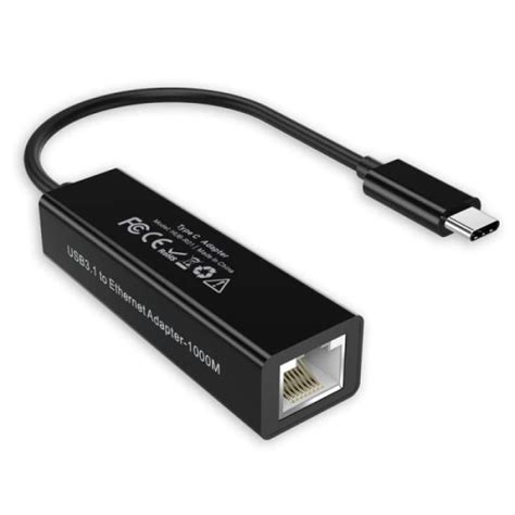 Promo Usb Type C To Lan Rj45 Network Adapter Ethernet 1gbps Choetech