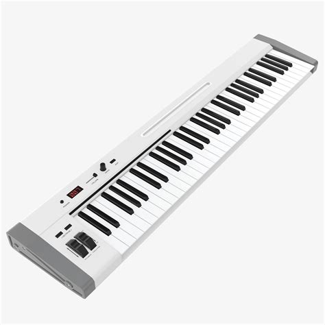 Master 61 Key Midi Keyboard Pbr 3d Model