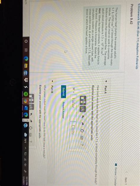 Solved Homework Set 6 Due 7 1 Adaptive Follow Up Problem Chegg