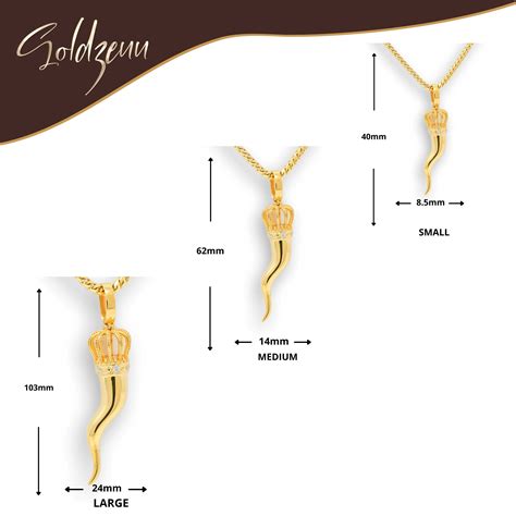 Italian Horn Pendant Goldzenn