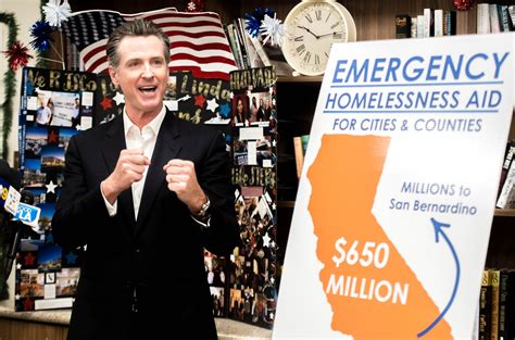 Gov Gavin Newsom Vows Action On ‘disgrace Of Homelessness In State