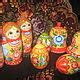 колокольчик деревянный "городецкая роспись" – заказать на Ярмарке ...