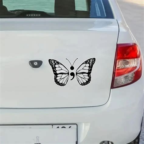 Project Semicolon Butterfly Suicide Depression Prevention Temu