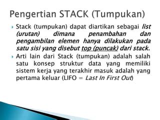 Stack Queue By Stanly Maarende Pptx