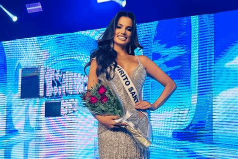 Espírito Santo No Pódio Ana Carolina Ceolin Conquista Top 3 No Miss Universe Brasil 24h Notícias