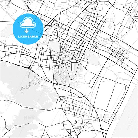 Vector Pdf Map Of Yixing China Hebstreits