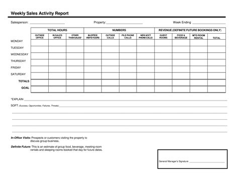 Weekly Activity Report Template Ablebionics