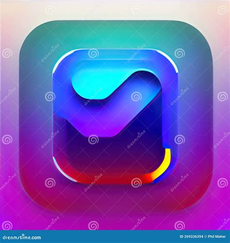 Tools Software App Style Icon Generative Ai Stock Illustration