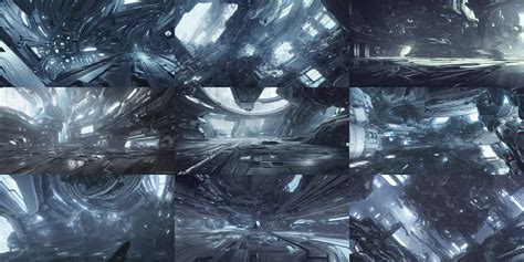 Very Wide Cinematic Shot Inside A Scifi Epic Scale Stable Diffusion