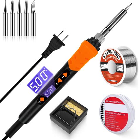 handskit Kit de fer à souder fer à souder équipement de soudure 60 W 110 V avec outil de