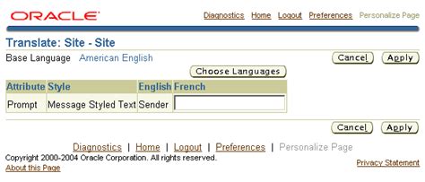 Oracle Application Framework Personalization Guide