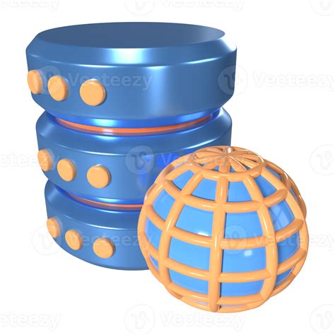 Database 3d Illustration Icon 35535942 Png