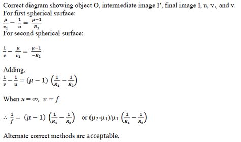 ISC Class Physics Question Paper Solution