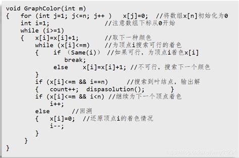 回溯法求解图的m着色问题 图的m着色问题csdn csdn博客