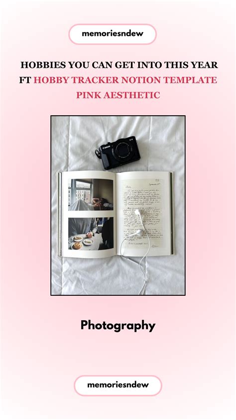 These Are Hobbies You Can Get Into This Year Ft Hobby Tracker Notion Template Pink Aesthetic These Are Hobbies You Can Get Into This Year Ft Hobby Tracker Notion Template Pink Aesthetic