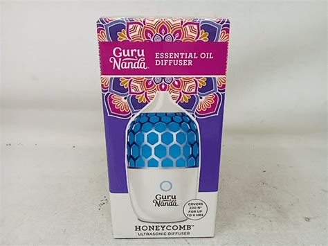 Gurunanda Aromatherapy Ultrasonic Essential Oil Honeycomb Diffuser