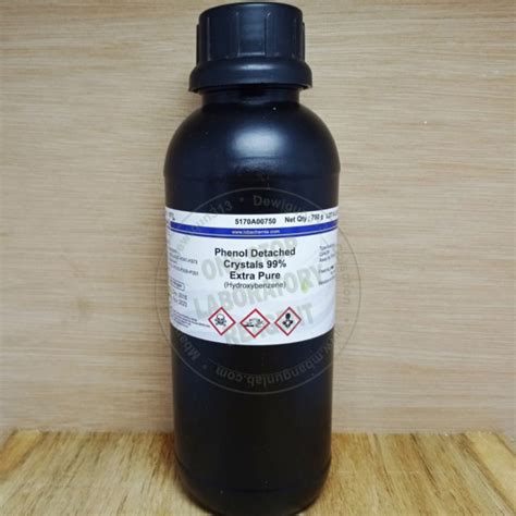 Jual Phenol Crystal Carbolic Acid Hydroxybenzene 99 Extra Pure