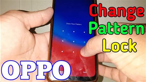 How To Change Pattern Lock In OPPO A S YouTube