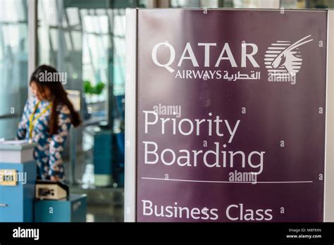 Qatar Airways Priority Boarding Ho Chi Minh International Airport Ho