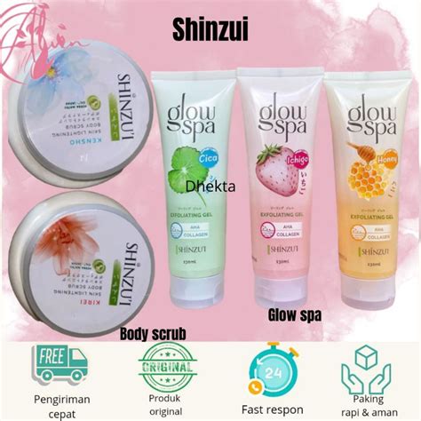 Jual Shinzui Glow Spa Exfoliating Gell Series 260ml Shinzui Body Scrub