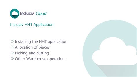 Incluziv Hht Application Youtube