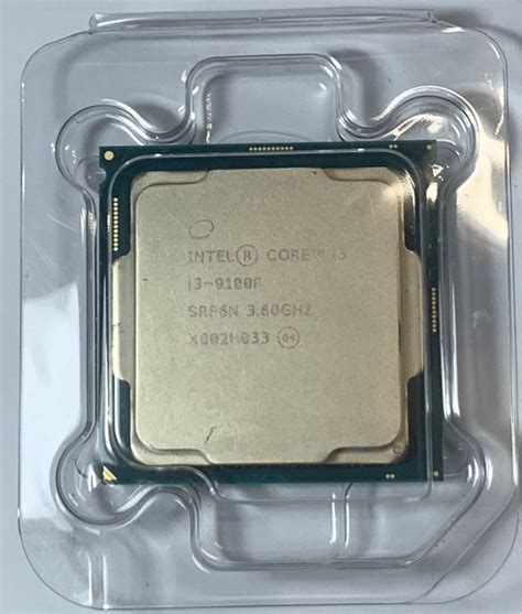 Intel I3 9100f Cpu Computers And Tech Parts And Accessories Computer
