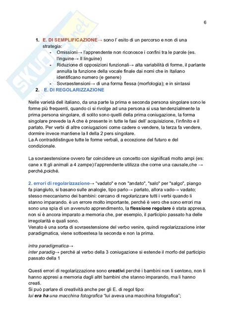Appunti Di Metodi Di Analisi Linguistica Bis